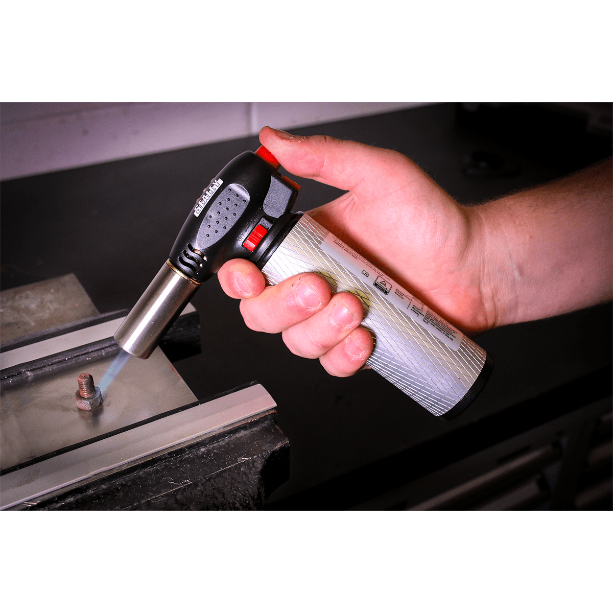 Heavy-Duty Butane Soldering Torch