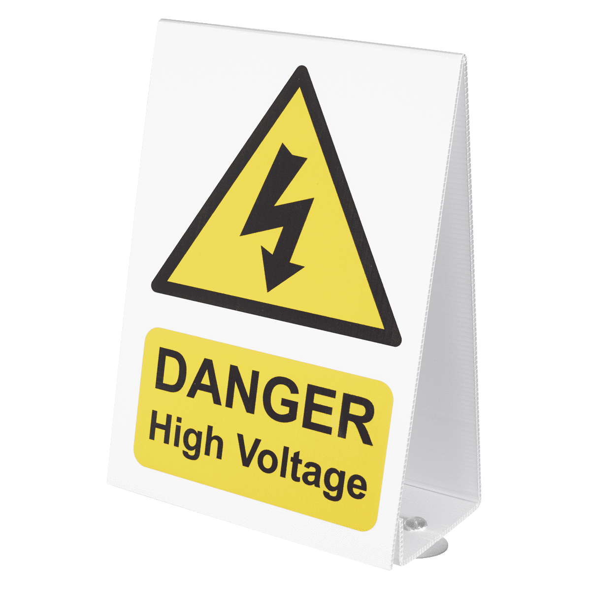 High Voltage Vehicle Warning Sign