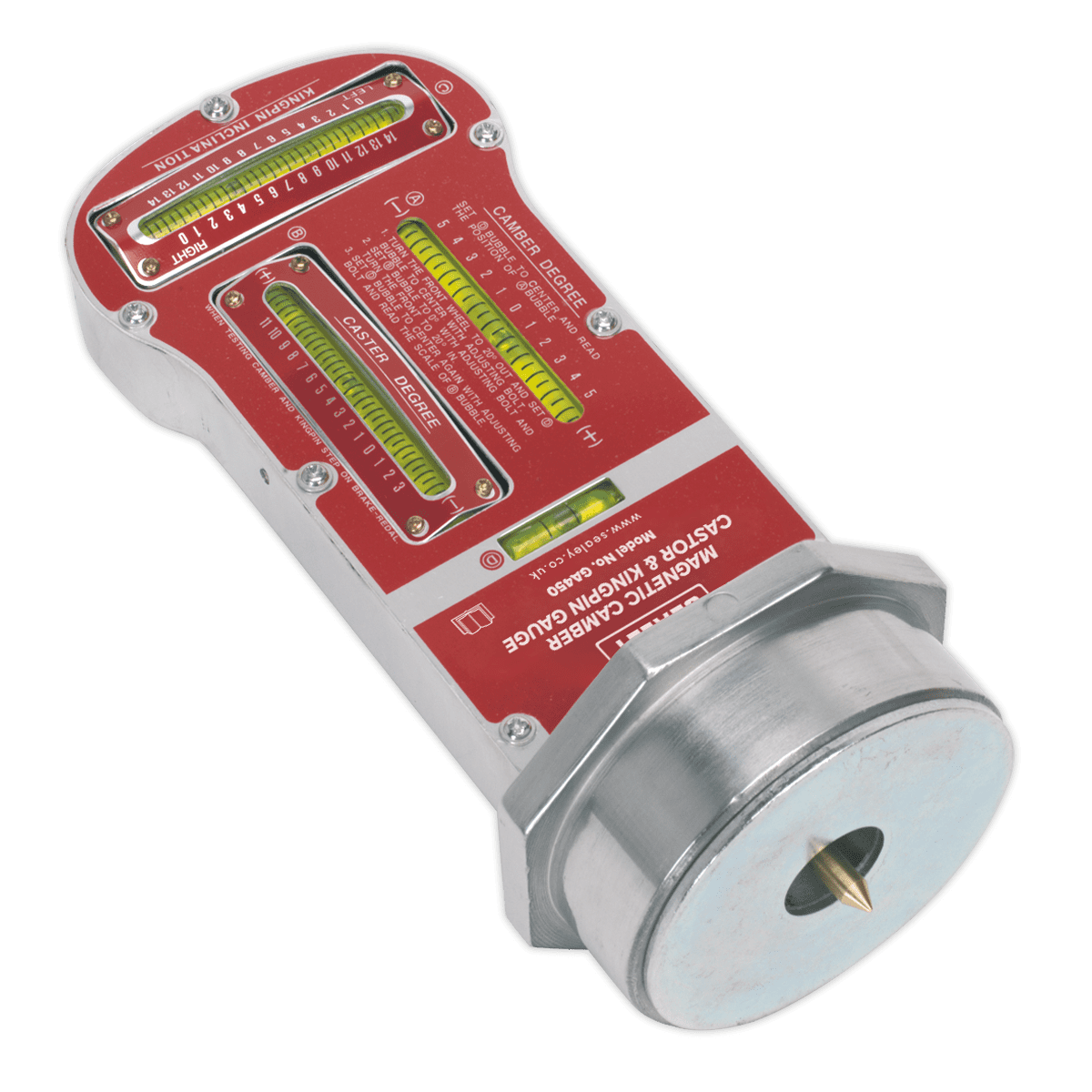 Magnetic Camber Castor & Kingpin Gauge