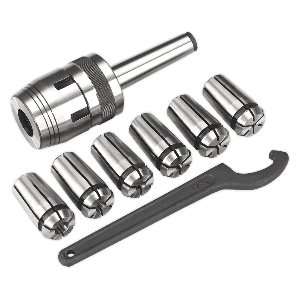 Mill Chuck Set MT2-M10 Ø3-10mm