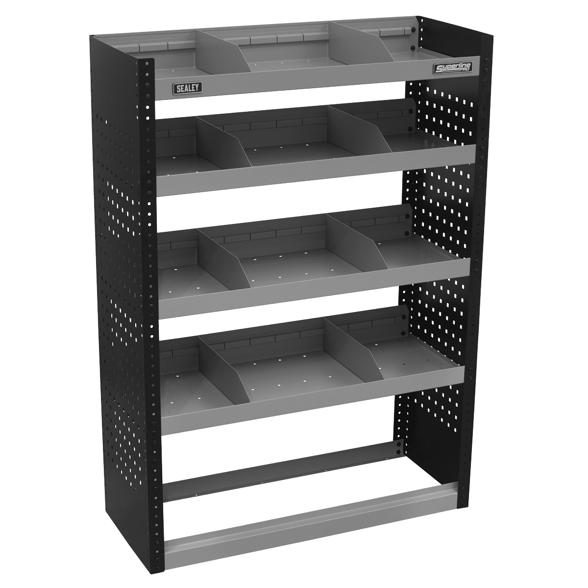 Modular Flat Shelf Van Storage System