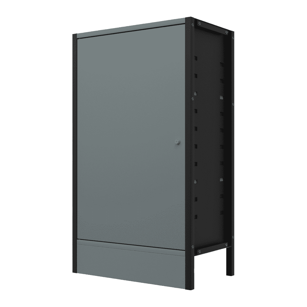 Modular Racking Base Cupboard Unit 3 Shelves 580mm