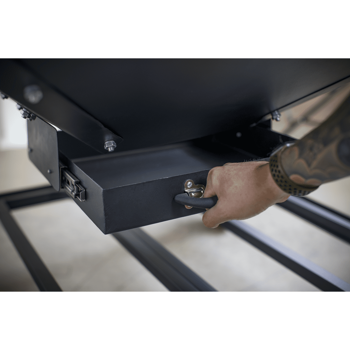 Plasma Cutting Table/Workbench - Adjustable Height with Castor Wheels