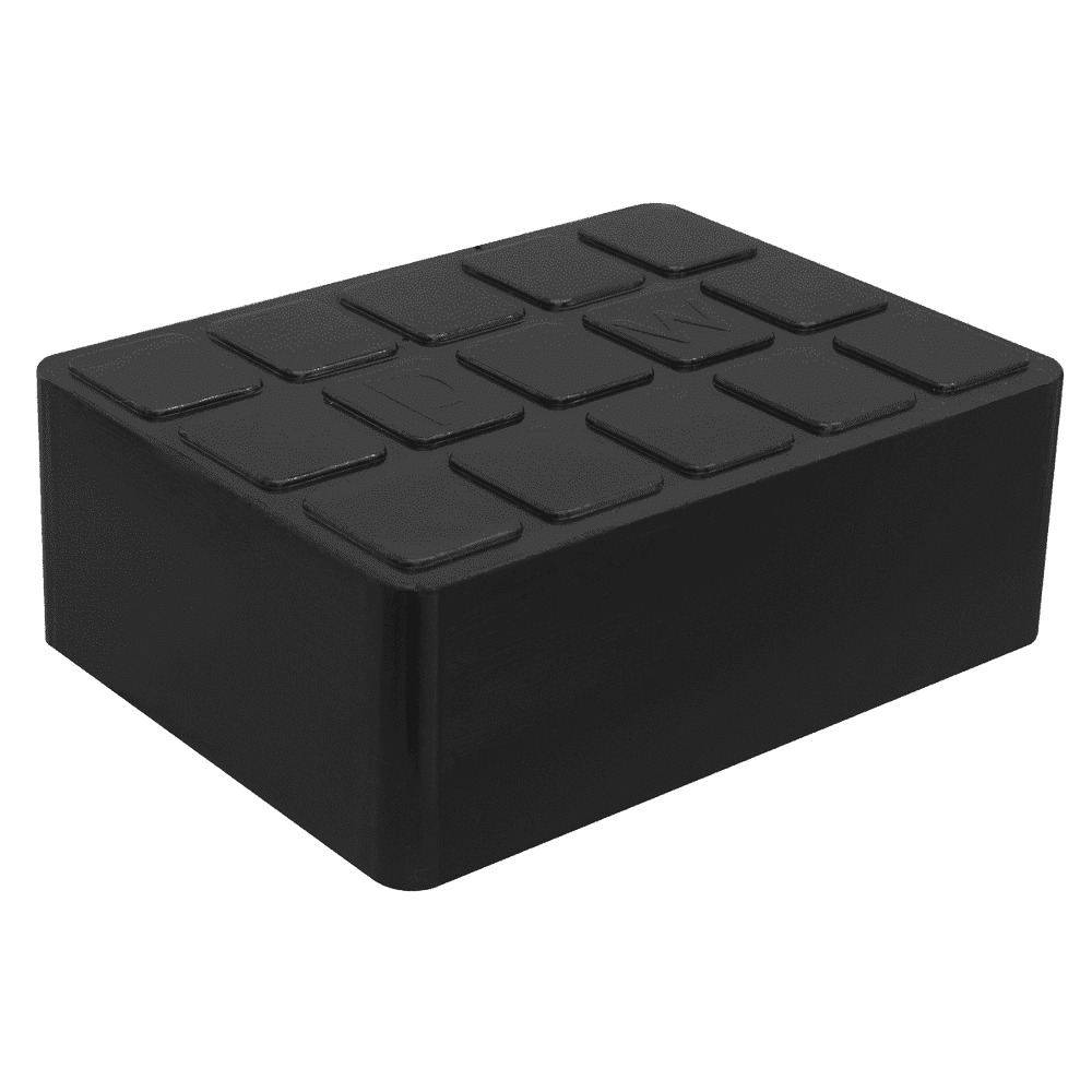 Rubber Support Block for Viking Jacking Beams 60mm