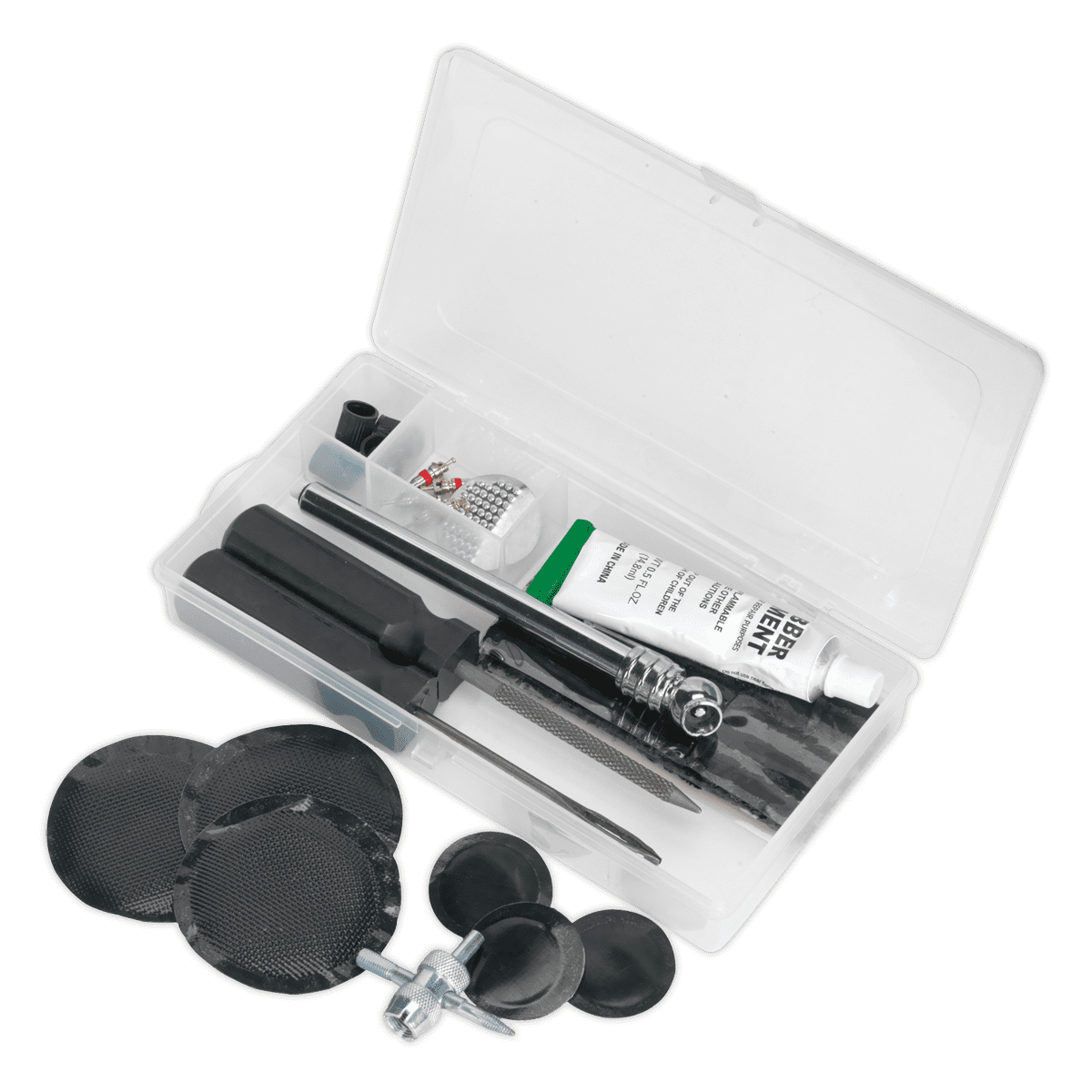 Temporary Puncture Repair & Service Kit