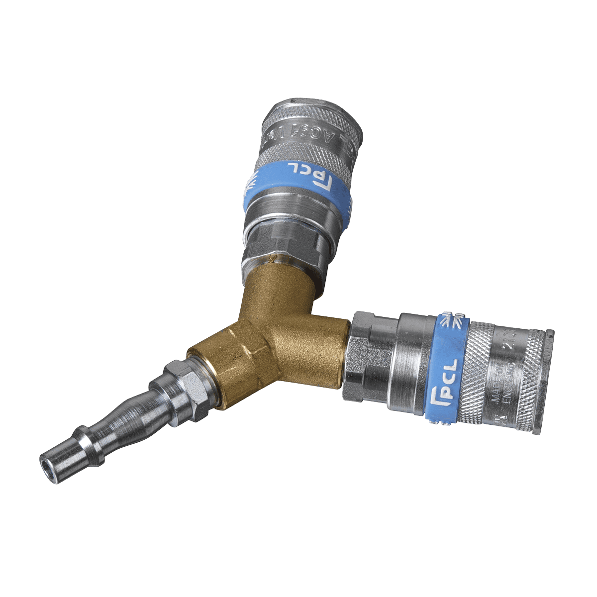 Twin Coupling Bodies Y-Adaptor
