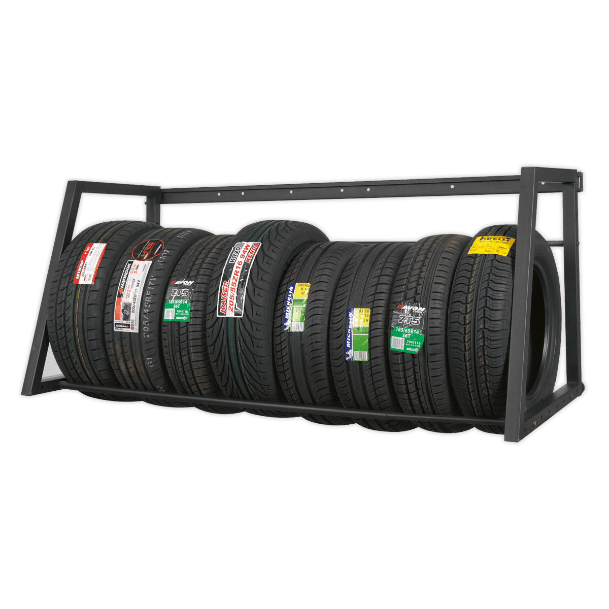 Extending Tyre Rack Wall or Floor Mounting