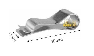 Spring Steel Wiring Chassis Clip Pack of 5 ALT/ACC8-02