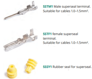 Superseal terminalsCable sealsCavity plugs