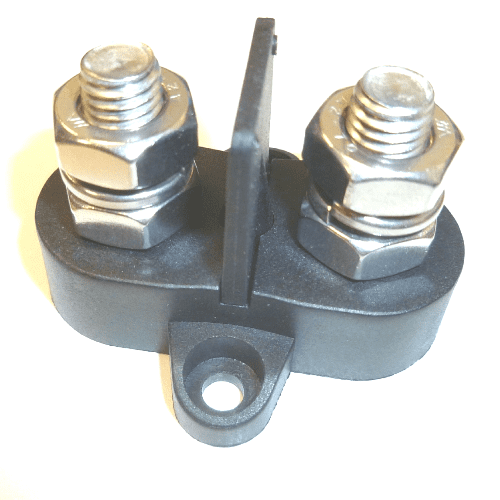 TWIN Power Distribution Post with INSULATOR M8 150Amp NEGATIVE ALT ...