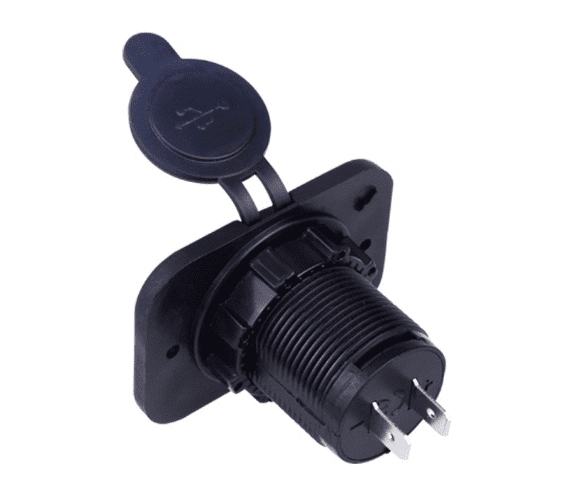 USB POWER SOCKET - TWIN USB SOCKET- FLUSH PANEL MOUNT ALT/USB194PANEL-28