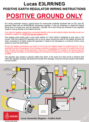 WW10256-1-82 Lucas 12V AC Generator