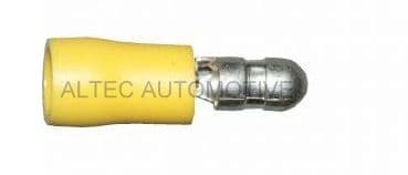Yellow male 5 0mm bullet connector ALT/T65-01