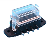 Fusebox 4 way with transparent lid ALT/FBB4T-01