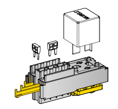 ALT-FH385-01 MINI BLADE FUSE & HIGH PERFORMANCE RELAY BOX ALT/FH385-1-01