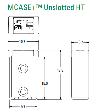 Miniature MCASE FUSES 15-40A