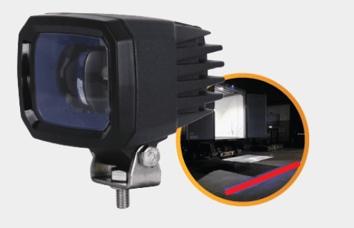 Red Line LED Spot Lamp - 3x3W 10-80V-0-420-85