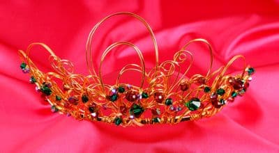 Wirework Crystal Tiara Making Kit with SWAROVSKI ELEMENTS - Design 2