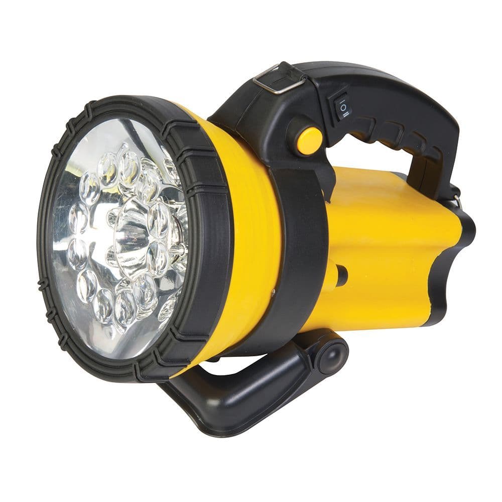 Rechargeable Torch 3-Function - 1 Million Candle Power Halogen 12 LED ...