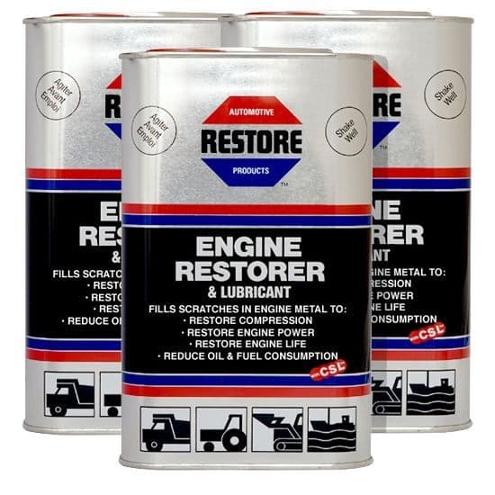 Special Offer 3 Litres Ametech RESTORE Oil Engine Restorer & Lubricant