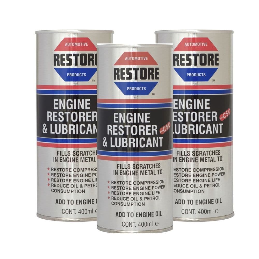 SPECIAL OFFER 3 x 400ml cans of Ametech Engine Restore Oil