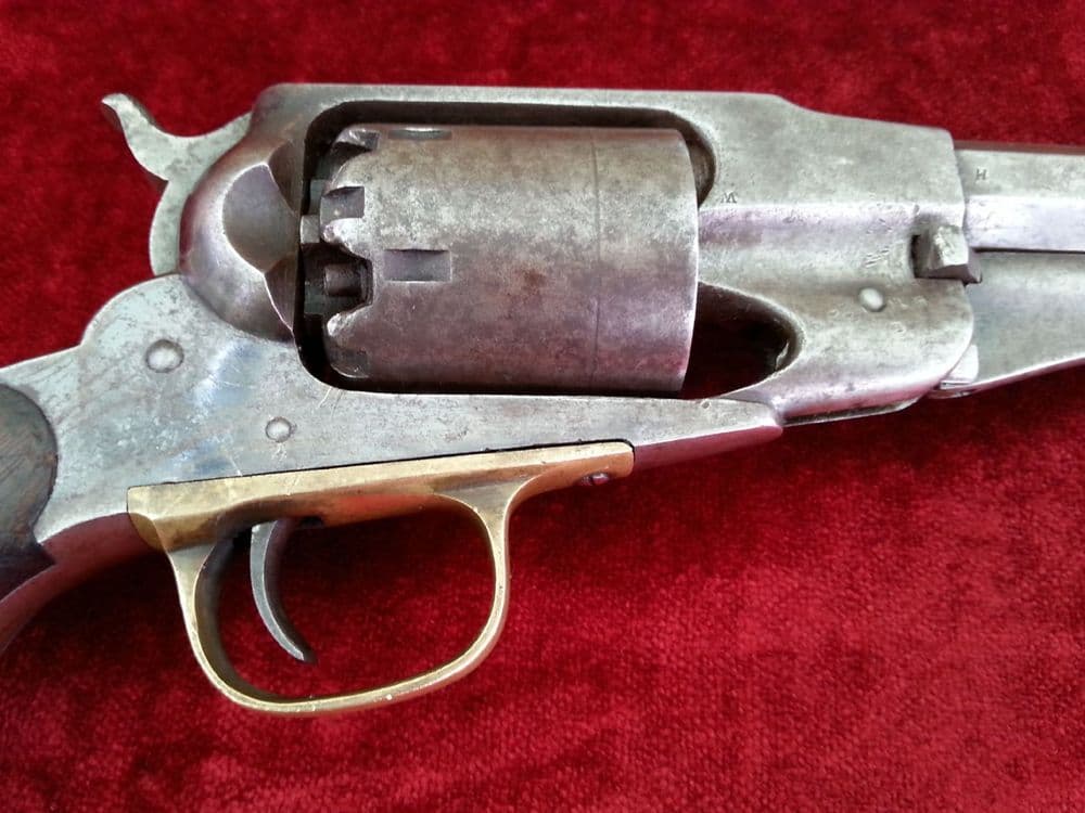 X X X SOLD X X X American Remington 6 shot New Model Army 44 calibre ...