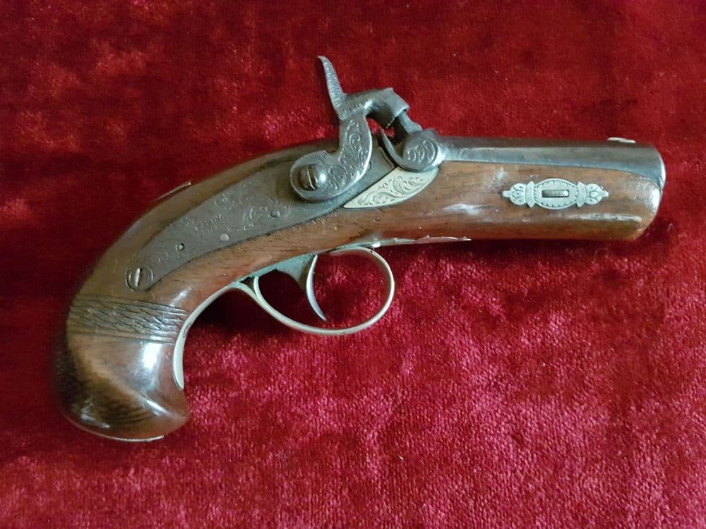 X X X SOLD X X X An American Percussion Deringer Pistol by the world ...