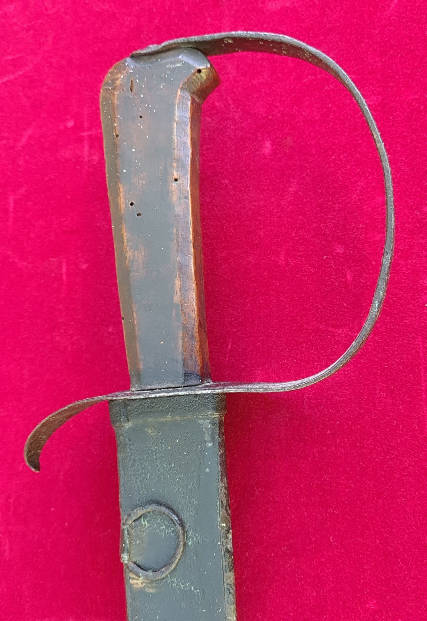 X X X SOLD X X X Naval cutlass with early plain D hand-guard in ...