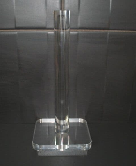 Perspex toilet roll stack