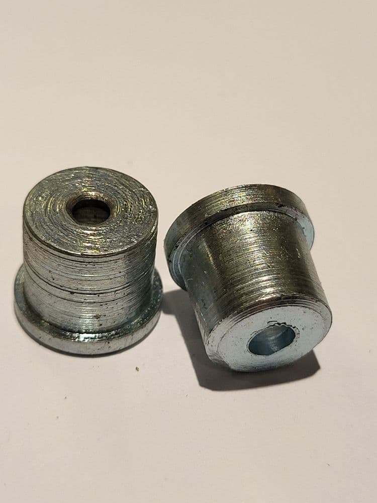 2 X STANDARD REAR BRAKE CABLE TOP HATS