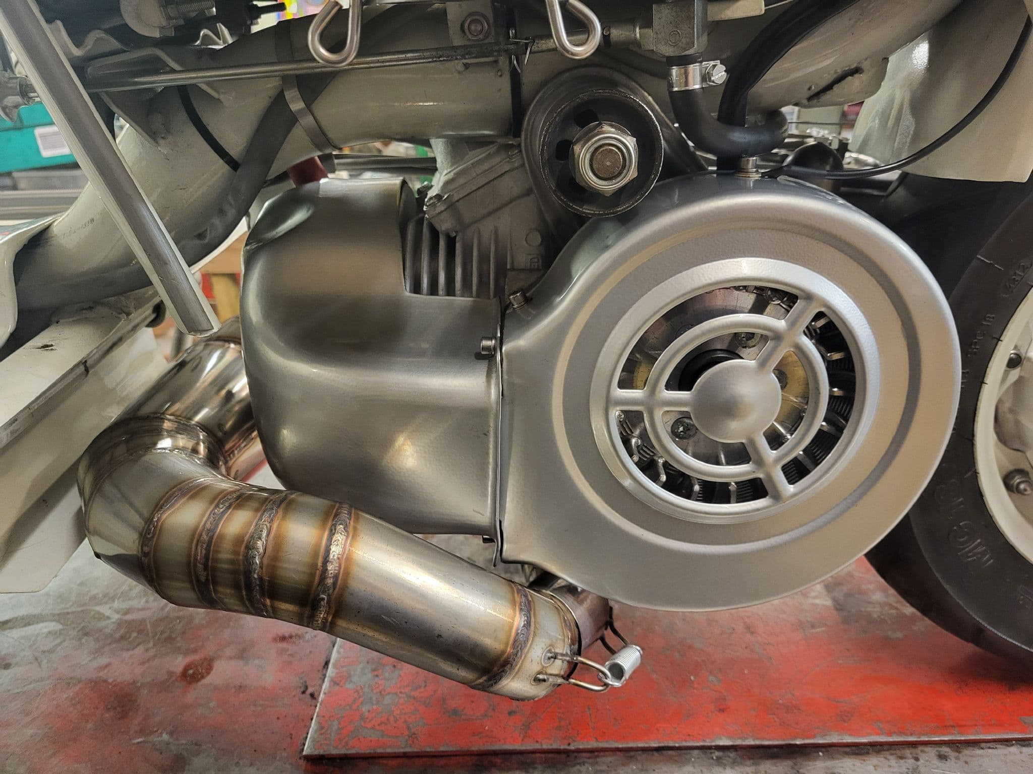 A NEW EUROPA TOURING ENGINE BY US USING ALL THE BEST LATEST LAMBRETTA ...