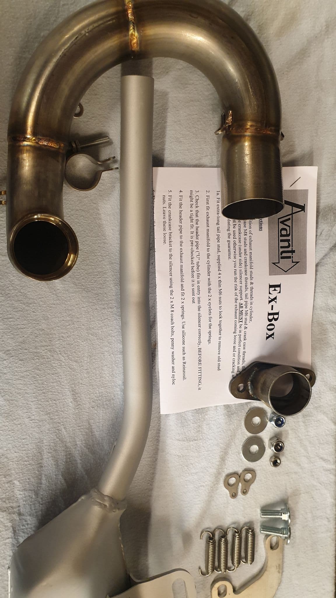 AVANTI EX BOX EXHAUST