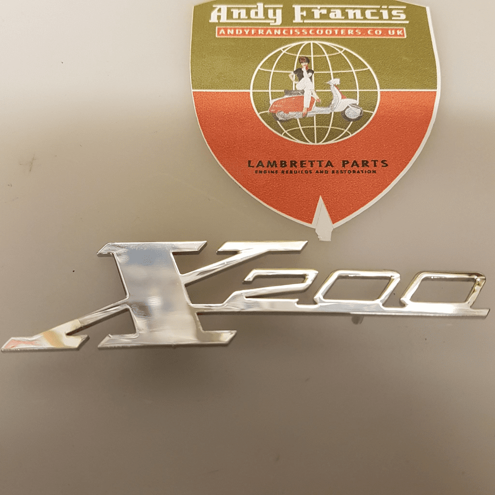 BADGE SX 200 LEGSHIELD BADGE