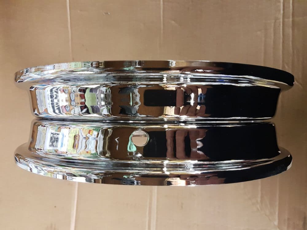BGM CHROME LAMBRETTA 350 X10 WHEEL RIM