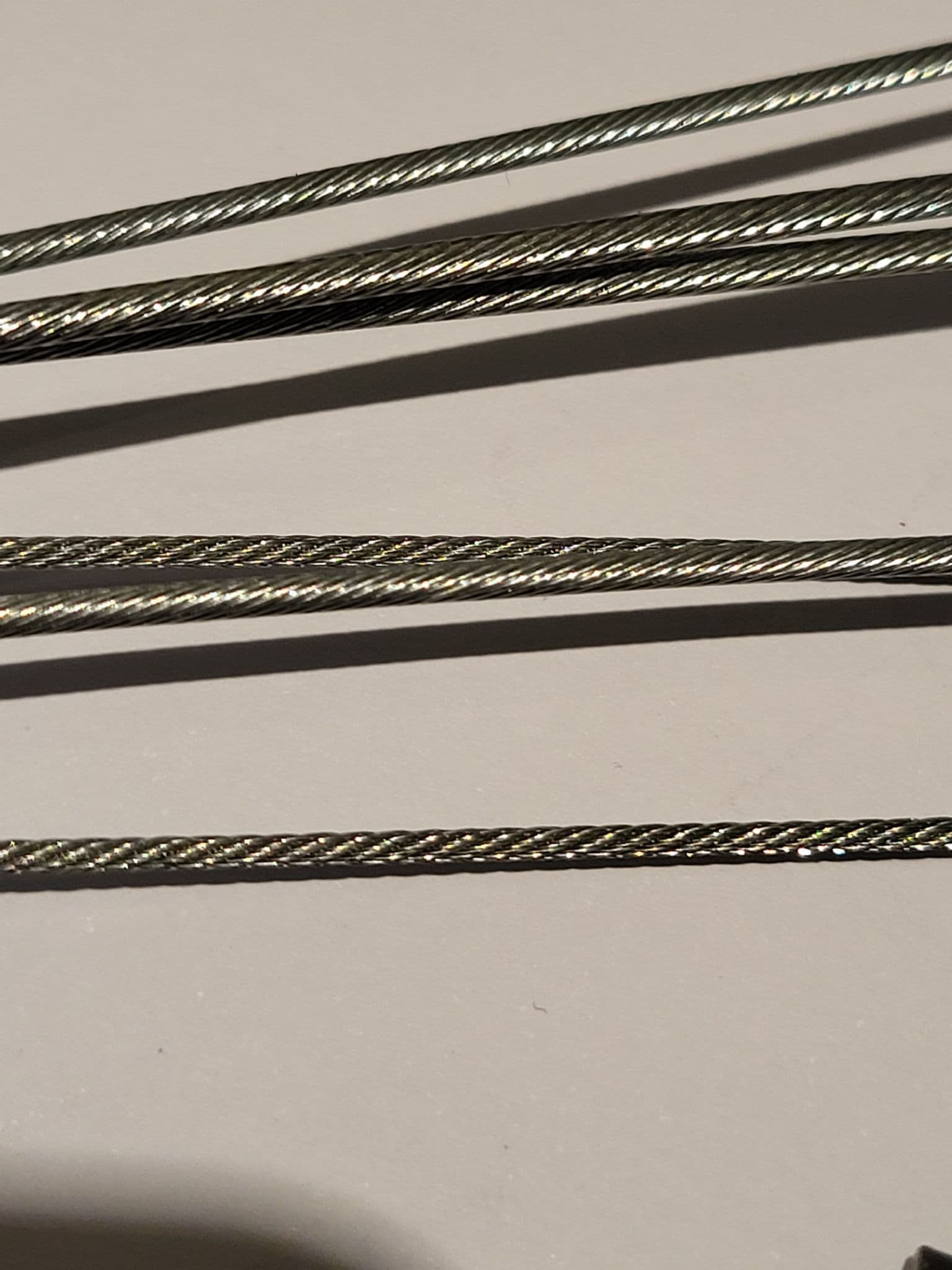 BGM COMPLETE AIRCRAFT GRADE BRAID INNER CABLE SET