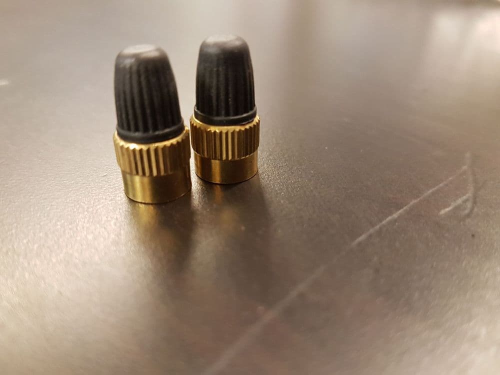 BRASS VALVE CAPS