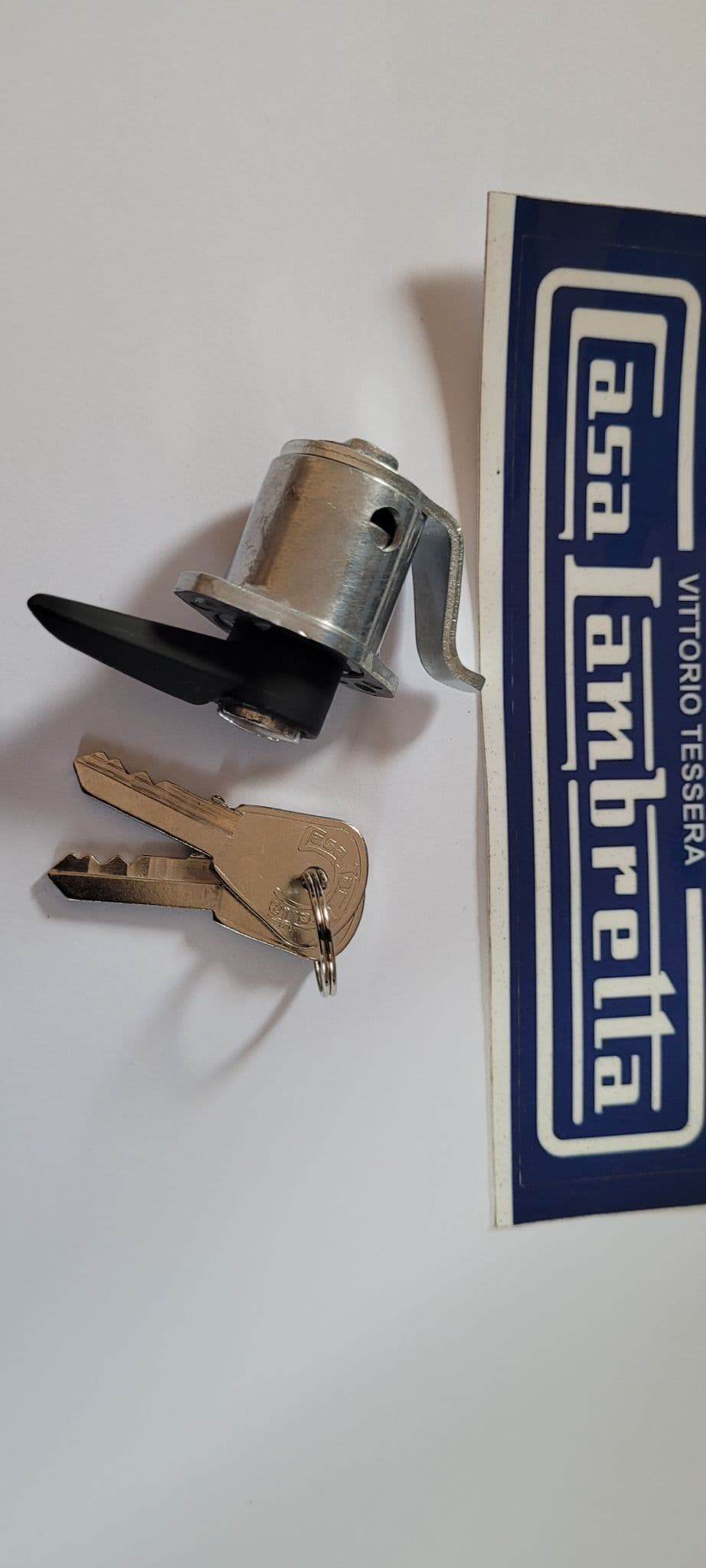 CASA LAMBRETTA GP/DL BLACK TOOLBOX LOCK