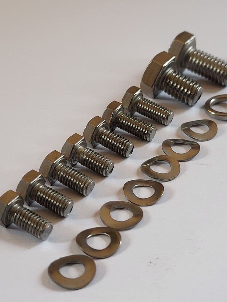 Cyl cowl and fan cowl fixing kit stainless steel