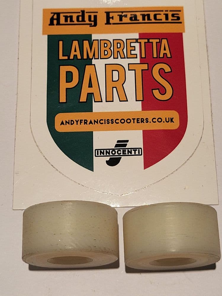 Double thickness fork stops pair