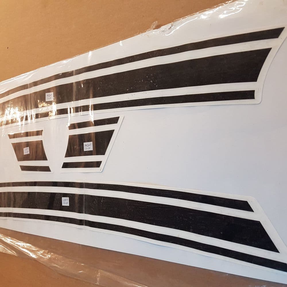 GP panel stripes gloss black