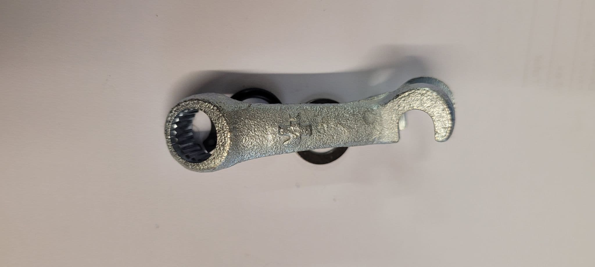 INNOCENTI REAR BRAKE ARM WITH O RING CIRCLIP &SHIM AS ORIGINAL