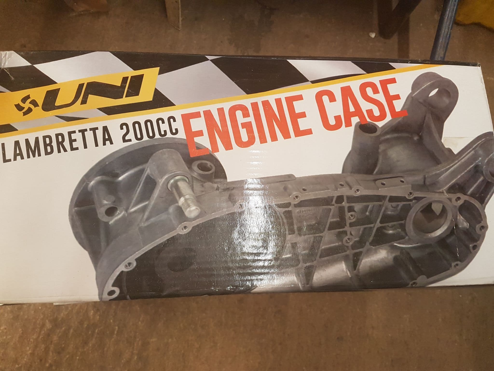 NEW UNI 200 ENGINE CASE