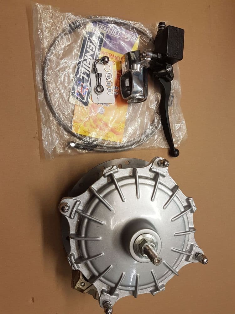 NISSIN HYD DISC BRAKE AND VENHILL HOSE WITH INDIAN LI SWITCH HOUSING