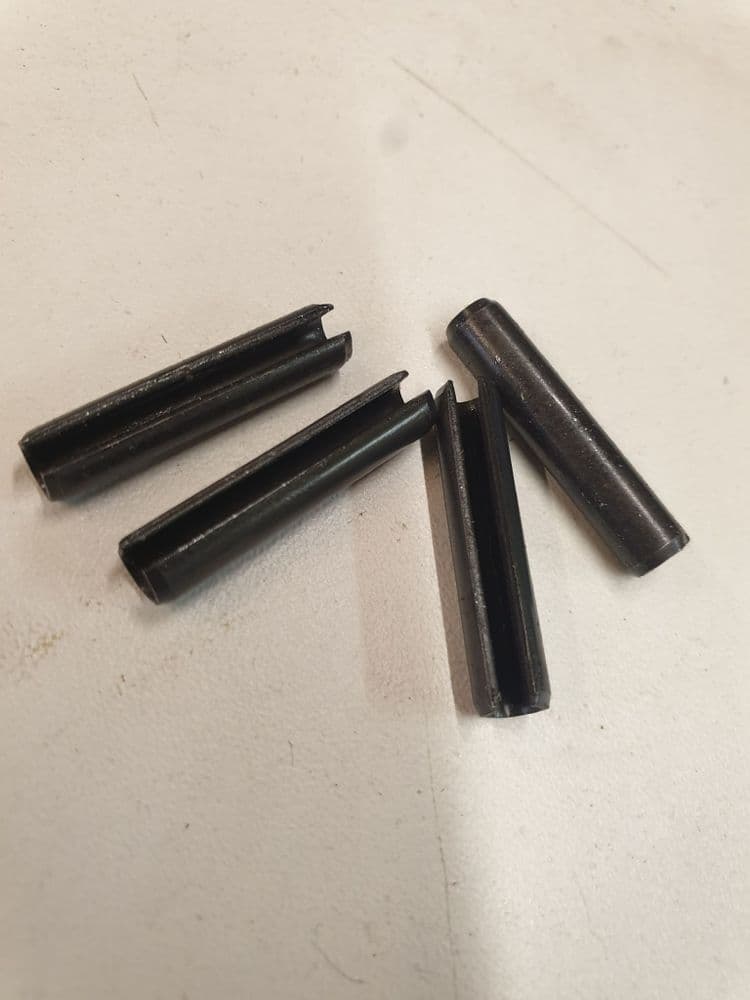 NYLON THROTTLE AND GEAR ROLLER ROLL PINS X2
