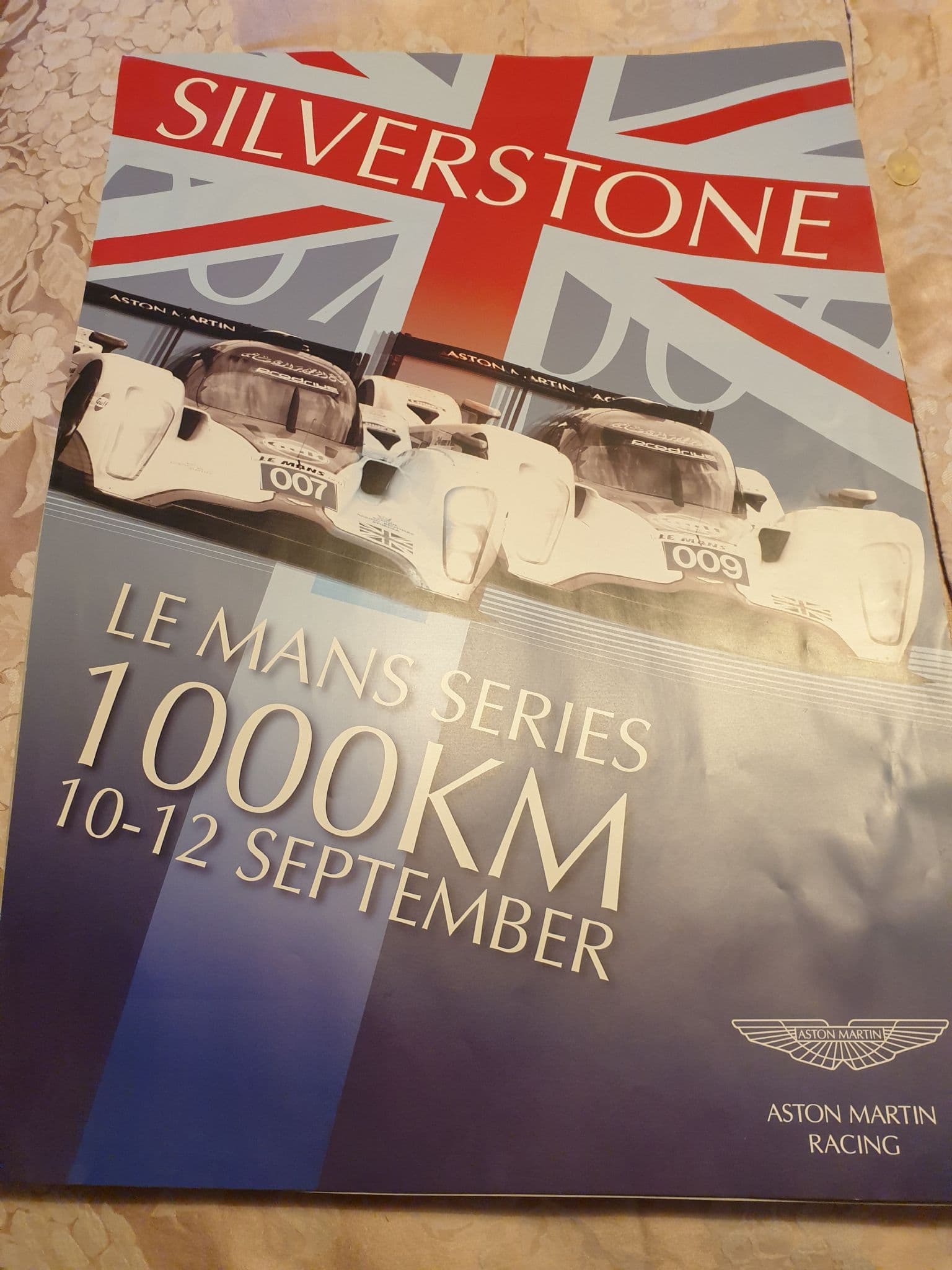 ORIGINAL ASTON MARTIN POSTER