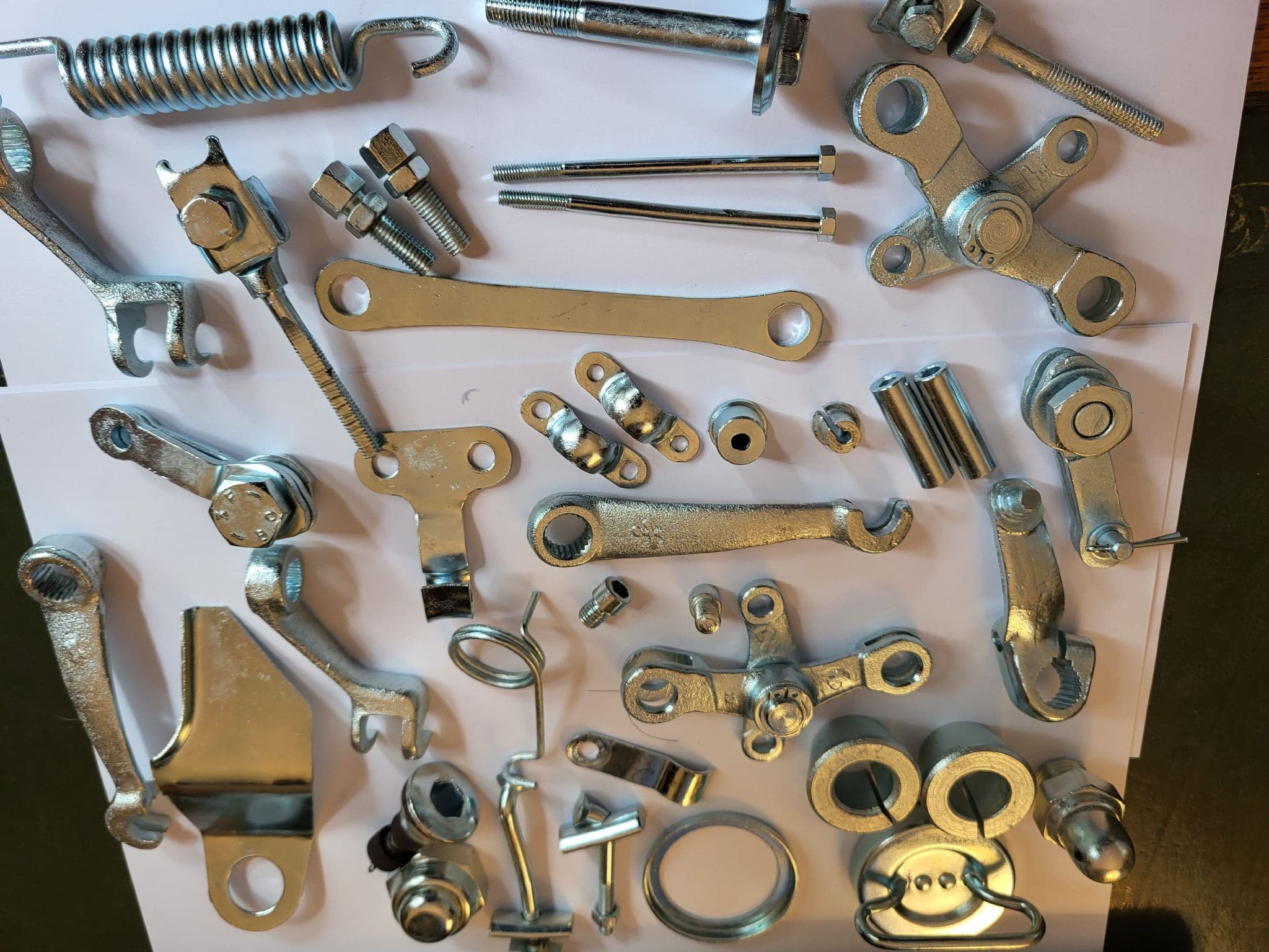 ORIGINAL INNOCENTI RE ZINCED PARTS FOR YOUR RESTORATION