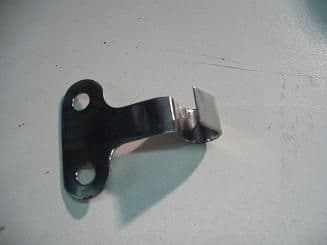 Rear brake cable clip polished stainless