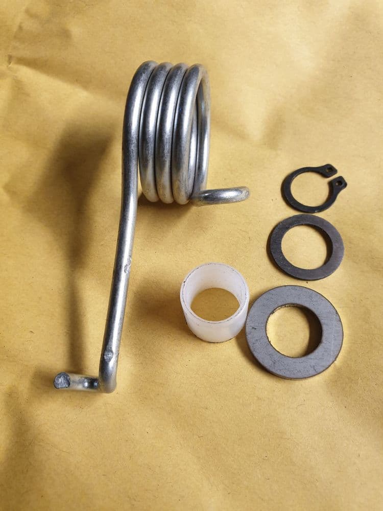 REAR BRAKE PEDAL SPRING KIT NYLON BUSH