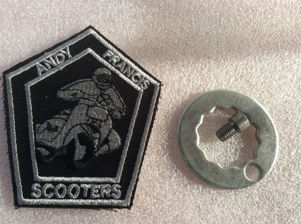 Rear hub lock ring and grub screw 7 mm casa