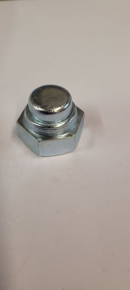 REPLATED ORIGINAL REAR HUB NUTS